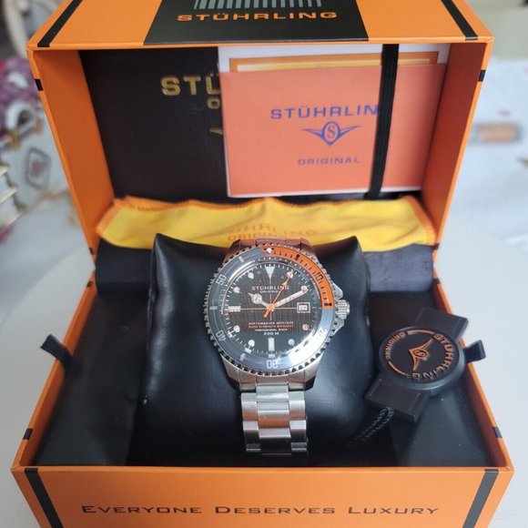 Stuhrling Original | Accessories | Stuhrling Depthmaster Heritage 883h ...